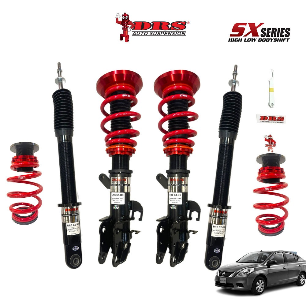 🔥🔥NISSAN LATIO ~ 🇲🇾DRS ( SX Series ) Hi Lo Body shift Adjustable ...