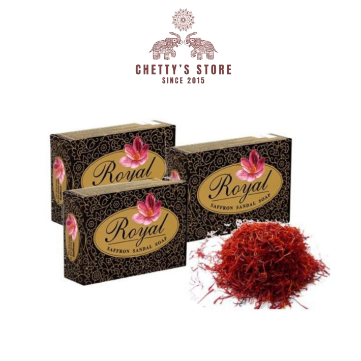 ORIGINAL Royal Saffron Sandal Soap Sabun Cendana Saffron (75g) | Shopee ...