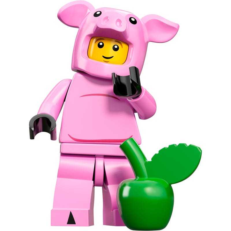 Lego collectible minifigures series 12 #14 pig suit guy piggy | Shopee ...