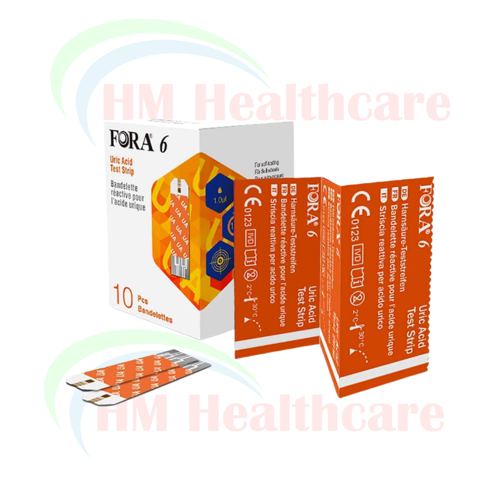 FORA 6 Uric Acid TEST STRIP 10 PCS | Shopee Malaysia