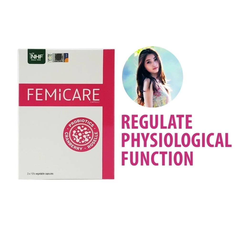 NHF Femicare Probiotic For Female 女性益生菌胶囊 (30 Capsules) | Shopee Malaysia