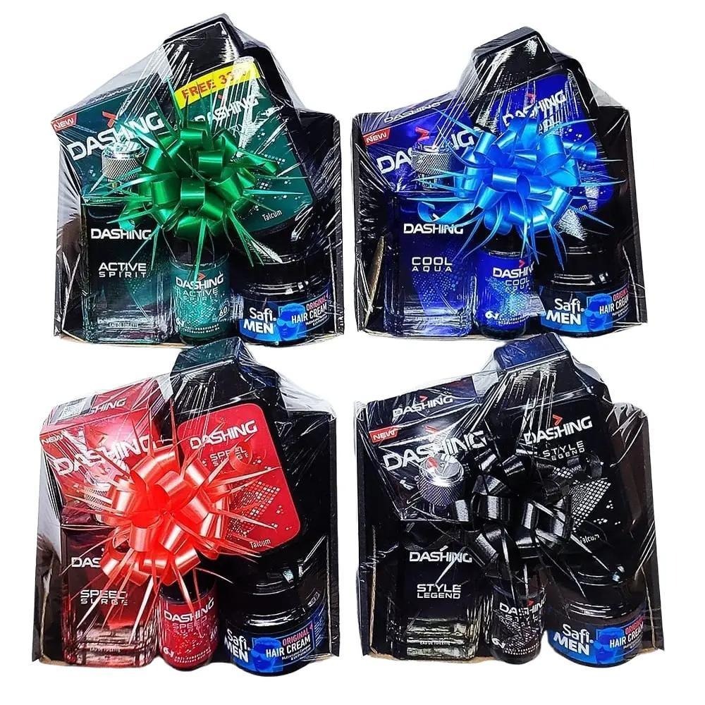 DASHING Super Saver EDT Gift Set - Well Wrapped Hantaran Style + Ribbon ...