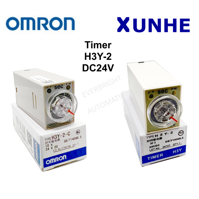 Omron H3Y-2 DC24V 10S XUNHE H3Y-2 DC24V 30S TIMER | Shopee Malaysia