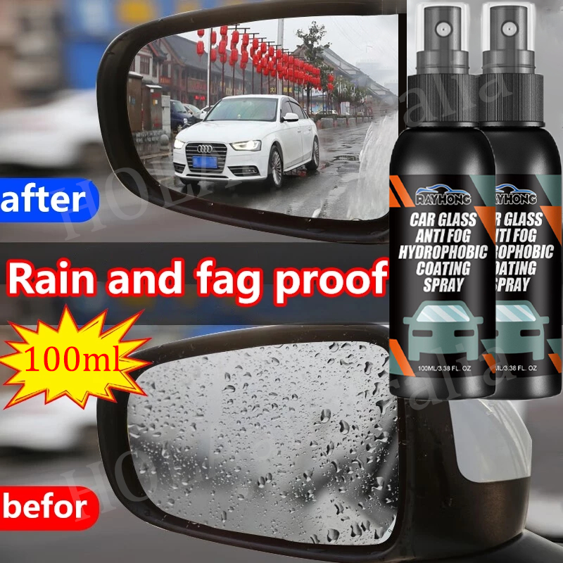 Anti-Fog Spray Anti Mist Spray Anti Rain and Anti Fogging Glass Coating ...