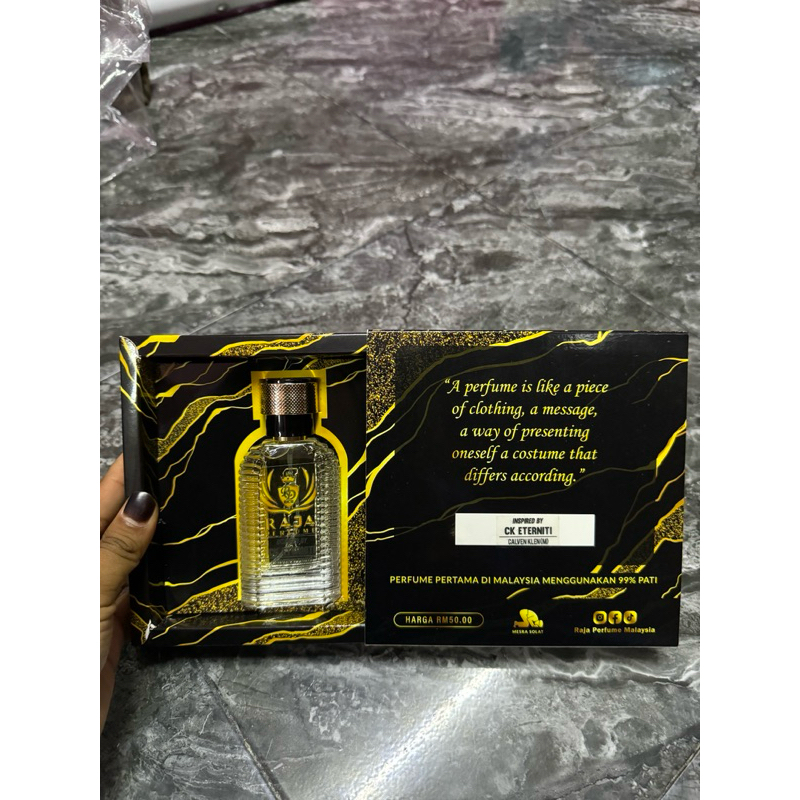 R AJA PERFUME CIK3I 3TERNITY SEBOTOL 35ML GRED PREMIUM ( KETAHANAN BAU ...