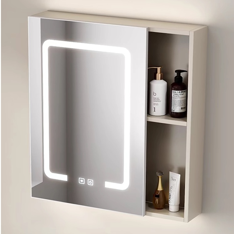Aluminium Bathroom Cabinet with Mirror Large Storage Mirror Cabinet ...