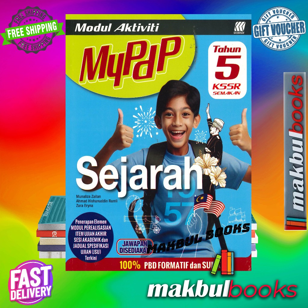 SASBADI: MODUL AKTIVITI MYPDP SEJARAH TAHUN 5 KSSR SEMAKAN | Shopee ...
