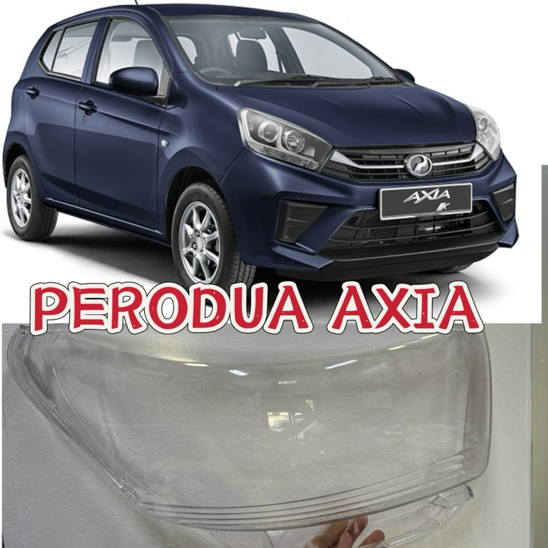 Headlamp cover Perodua Axia 2017 - 2020 SE Style Projector Headlamp ...