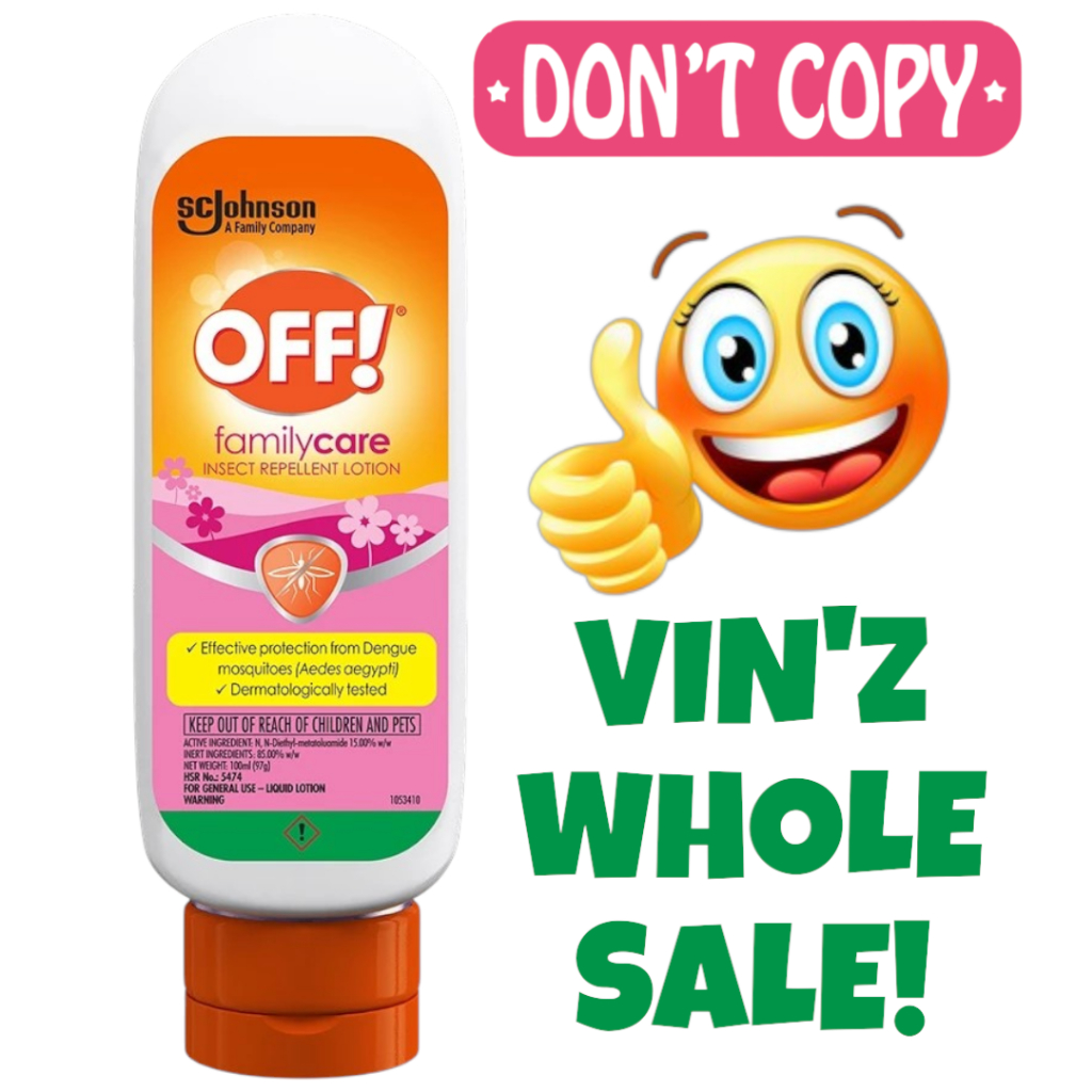 OFF Mosquito Repellent Lotion Family Care 100ml. | Shopee Malaysia