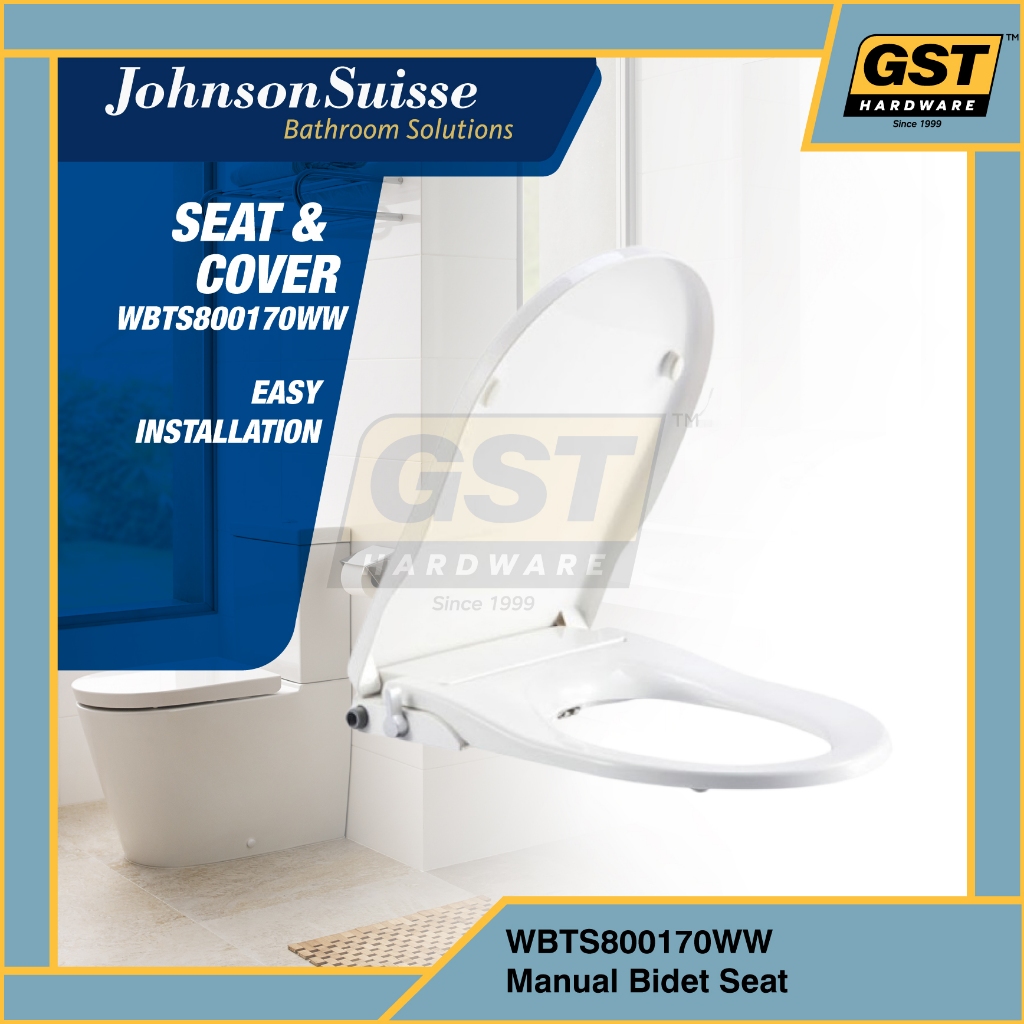 Johnson Suisse WBTS800170WW Manual Bidet Seat (U shape) For Treviso ...
