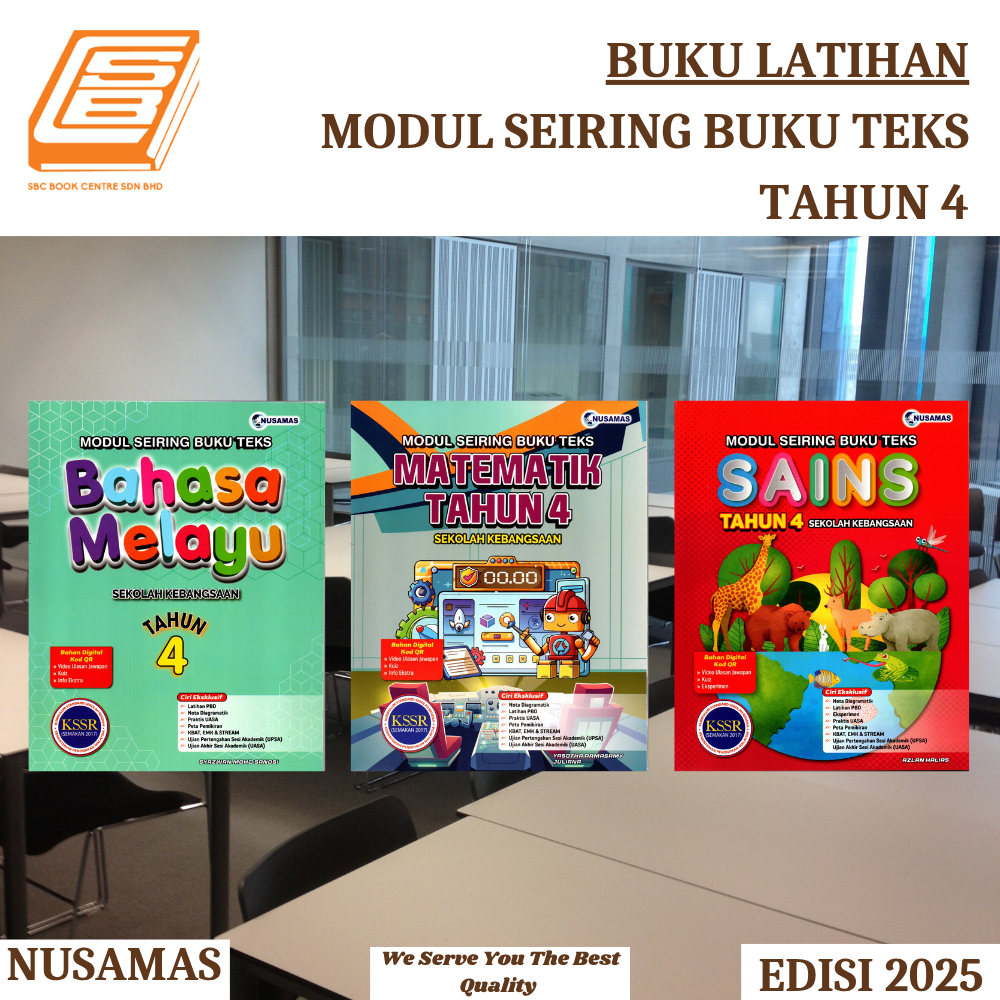[SBCB] Buku Latihan : Modul Seiring Buku Teks Tahun 4 ( NUSAMAS ) | Shopee Malaysia