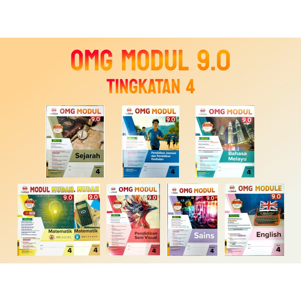NEW 2025 OMG MODUL 9.0 TINGKATAN 4 | Shopee Malaysia