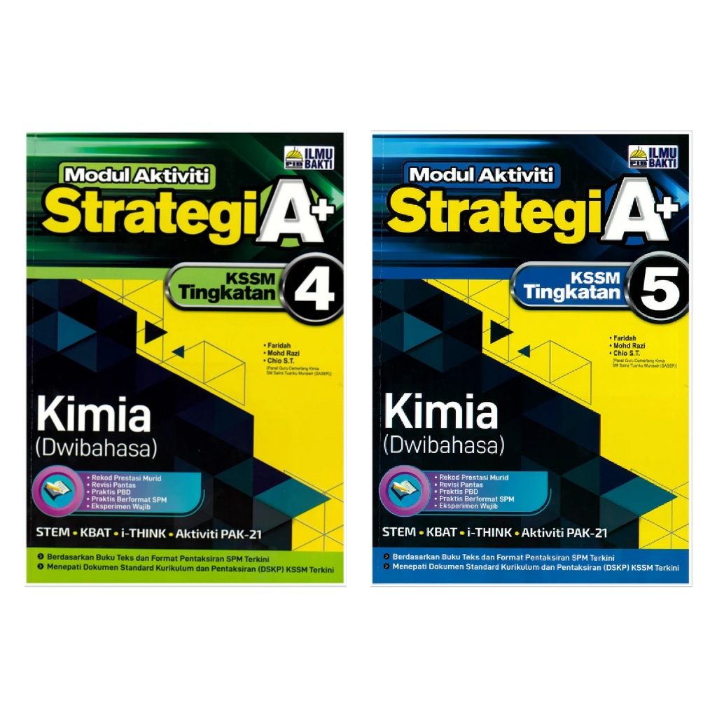 [OFFER PRICE] MODUL AKTIVITI STRATEGI A+ KSSM KIMIA/CHEMISTRY ...