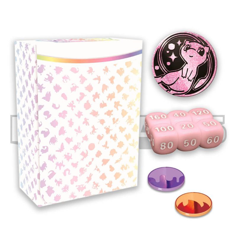 Pokemon TCG - Mew 151 Deckbox, Dice, Marker and Coin (151 Ultra Premium ...