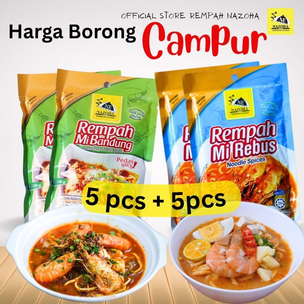 Pes mee bandung Pes mee rebus 10 packet (bundle) | Shopee Malaysia