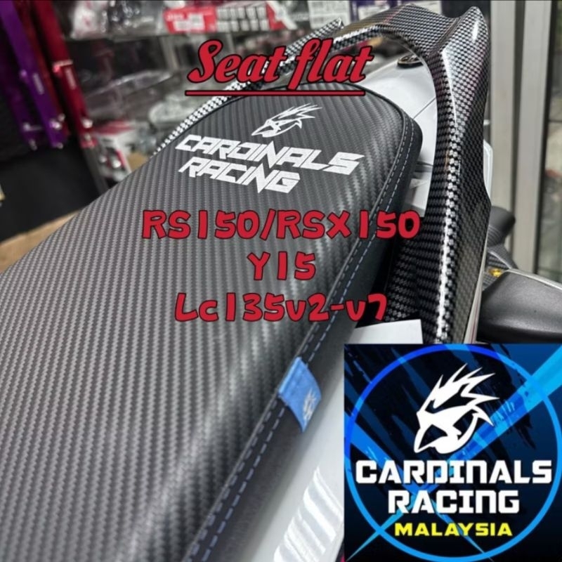 Cardinals Racing Seat FLAT Superman Racing Race Seat Y15ZR Rs150 Y16ZR ...