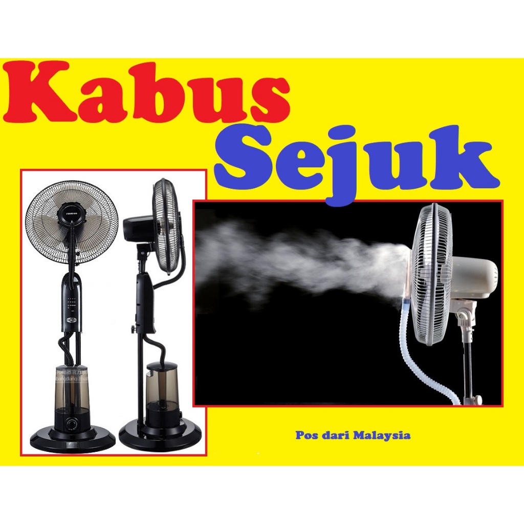 Diy Mist Misting Fan Generator Stand Fan Air Cooler Cooling Cool Air ...