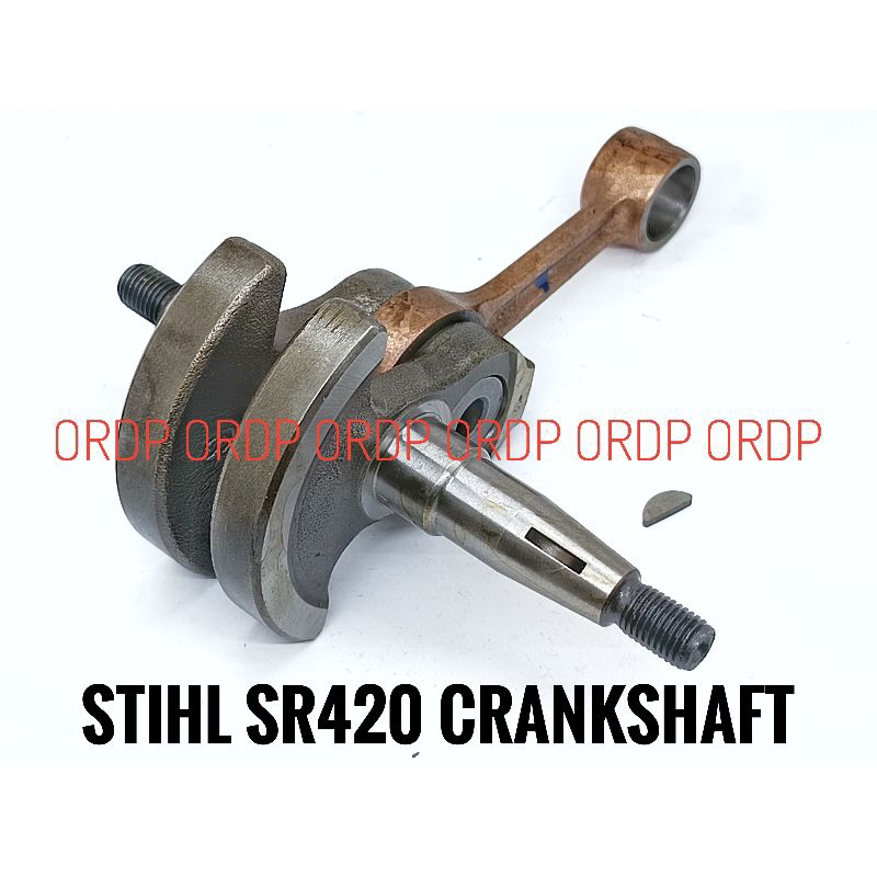 STIHL SR420 SR400 420 400 MIST Blower Crankshaft Italy Quality (key2mm ...