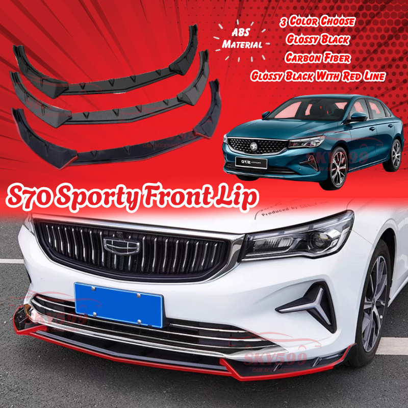 Proton S70 Front Bumper Sporty Skirt Proton S70 Skirt Car Accessories ...