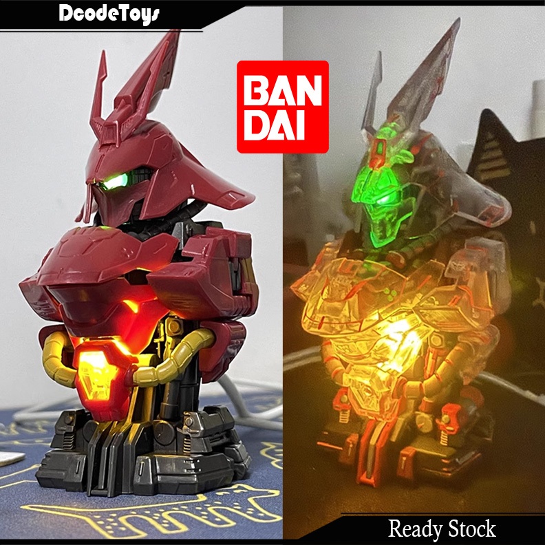 Bandai GMB 07 Sazabi & Luminous LED Set Gundam Mechanical Bust 07 char ...