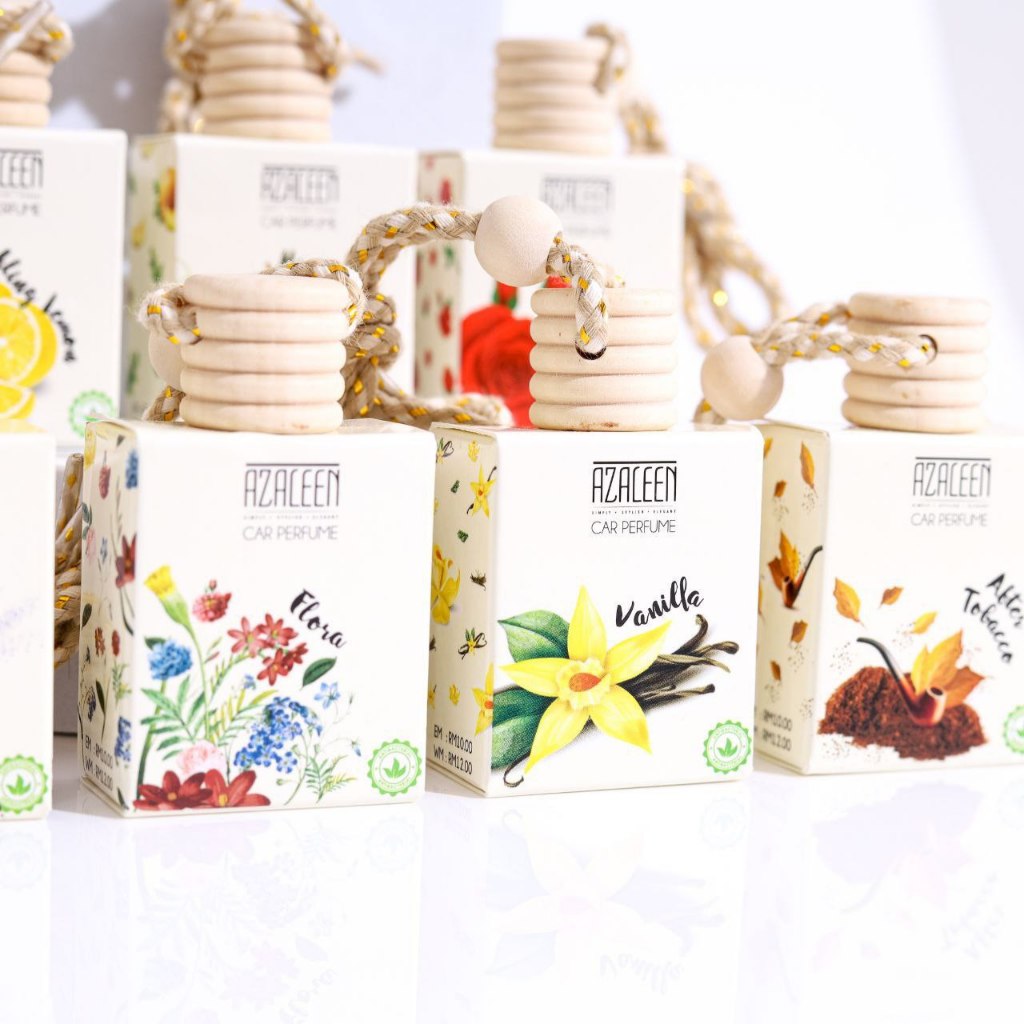 Azaleen Car Perfume | Bau Segar Tahan 30 Hari | 100% Selamat & Tak ...