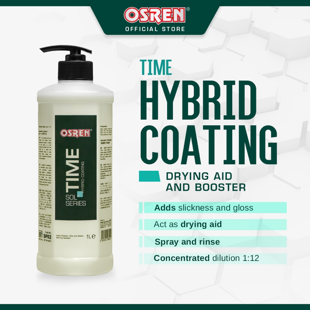 OSREN Solution+ Time Hybrid Coating - Coating & drying aid | Shopee ...