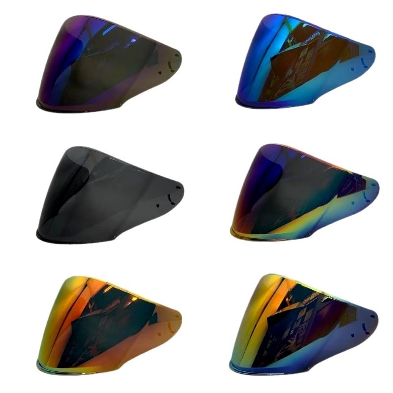 VISOR NHK *R1* v1 v2 Openface Helmet NHK R1 DOUBLE VISOR SIANG MALAM ...