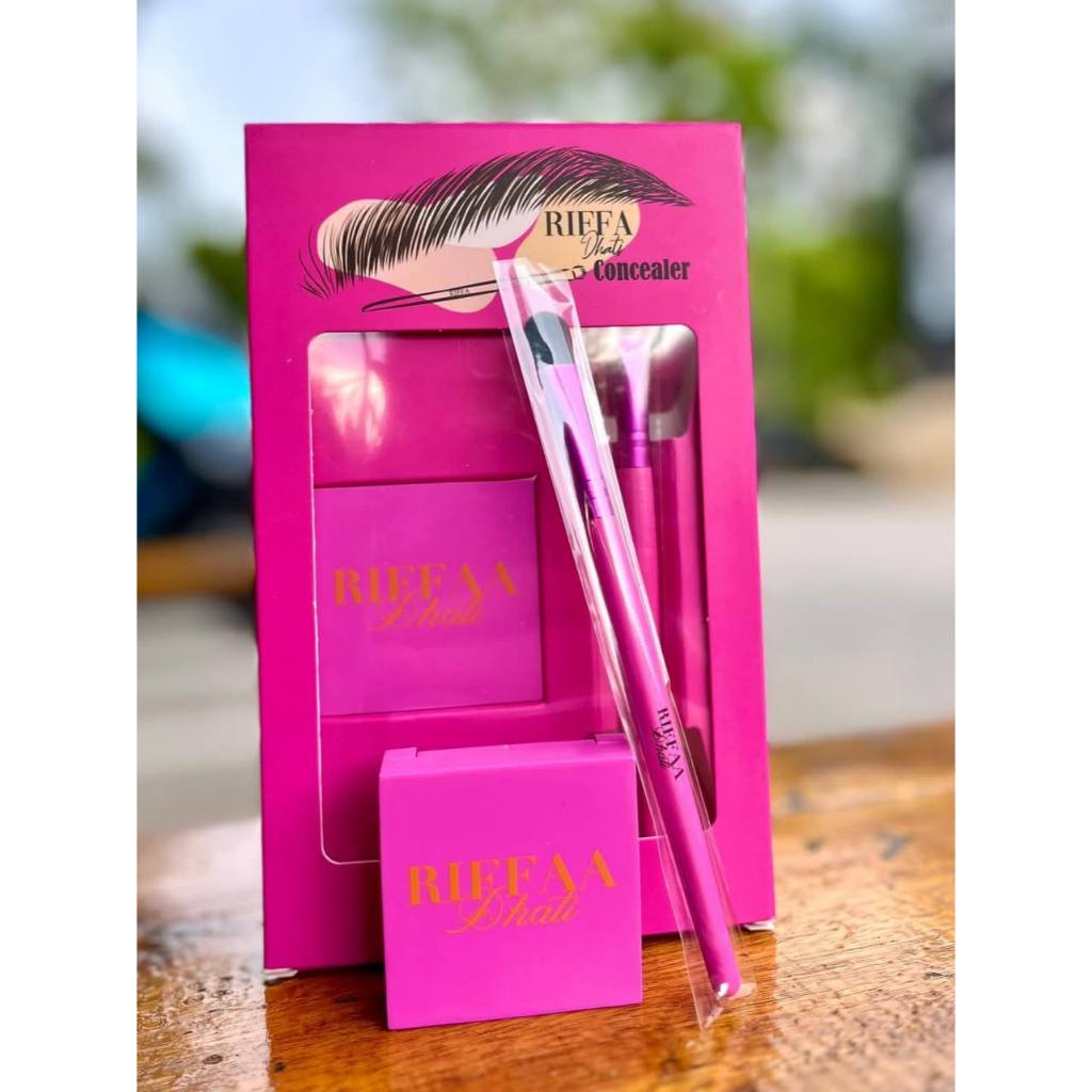 New Riffaa Concealer Free Brush Mua Bellaz Riffa Original HQ | Shopee ...