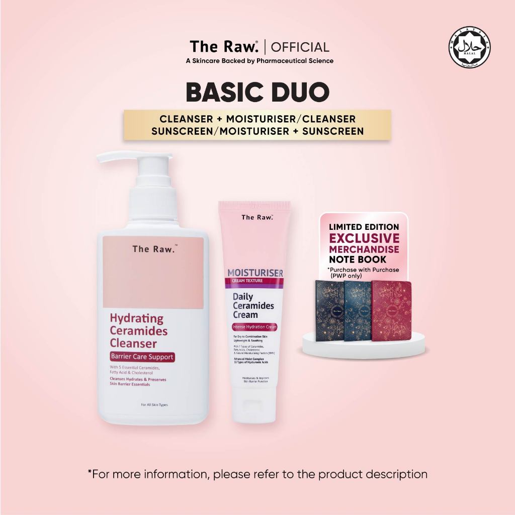 The Raw. Basic Duo - Basic Skincare Duo FULL SIZE 2pcs | Shopee Malaysia