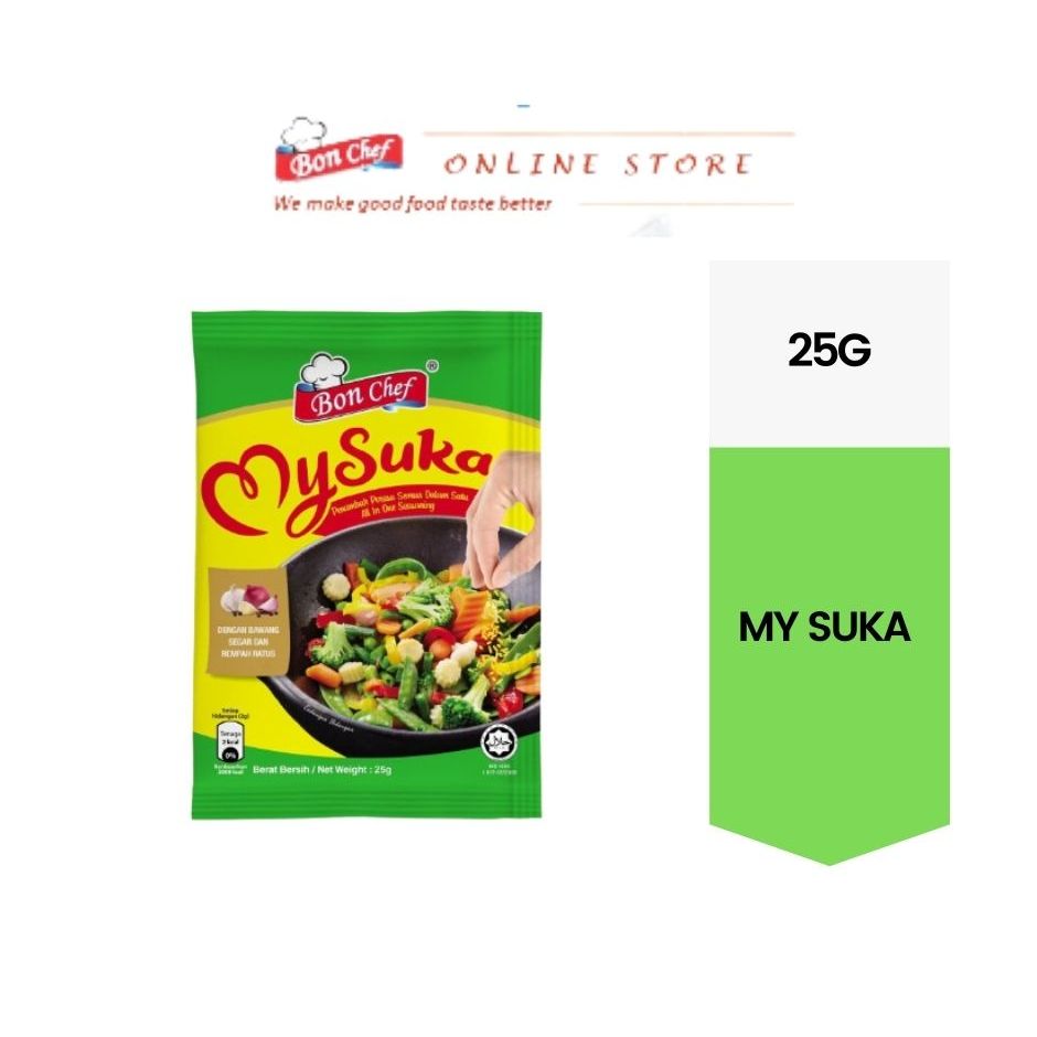 25g My suka seasoning Bon Chef - Penambah Perasa Masakan Semua Dalam ...