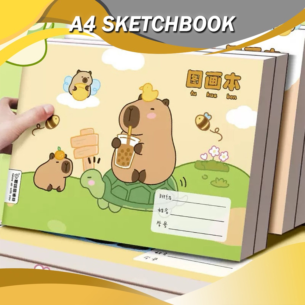 A4 Sketchbook, Drawing Book, Picture Books for Children, Stimulate ...