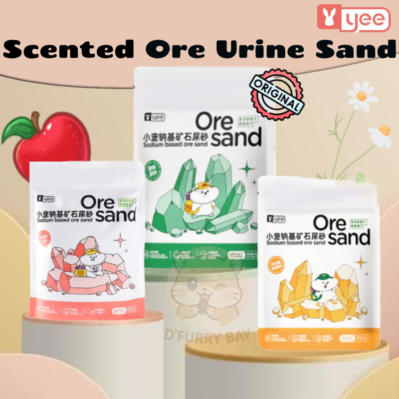 YEE Scented Ore Hamster Urine Sand - Deodorant With Low-Dust Design ...