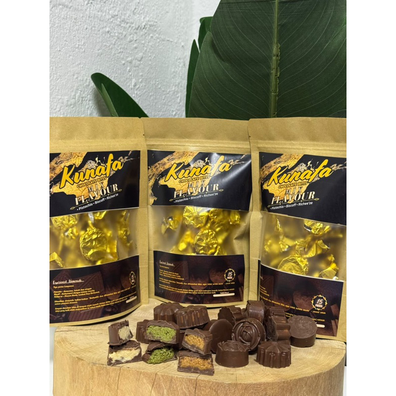 Choclate Kunafa Mix Flavour ( Kiub Choclate 120gram ) | Shopee Malaysia