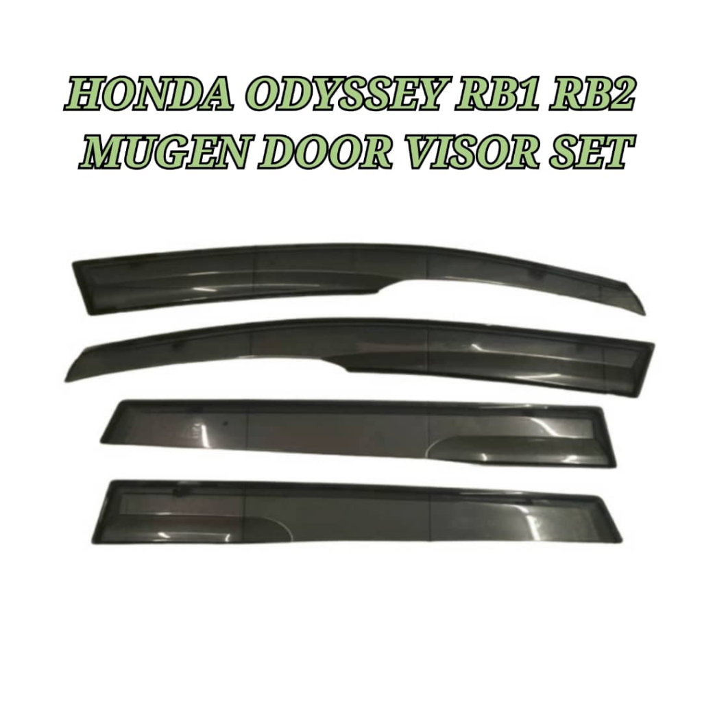 Mugen Door Visor / Rain Gutter Honda Odyssey RB1 RB2 03-08 Air Press ...