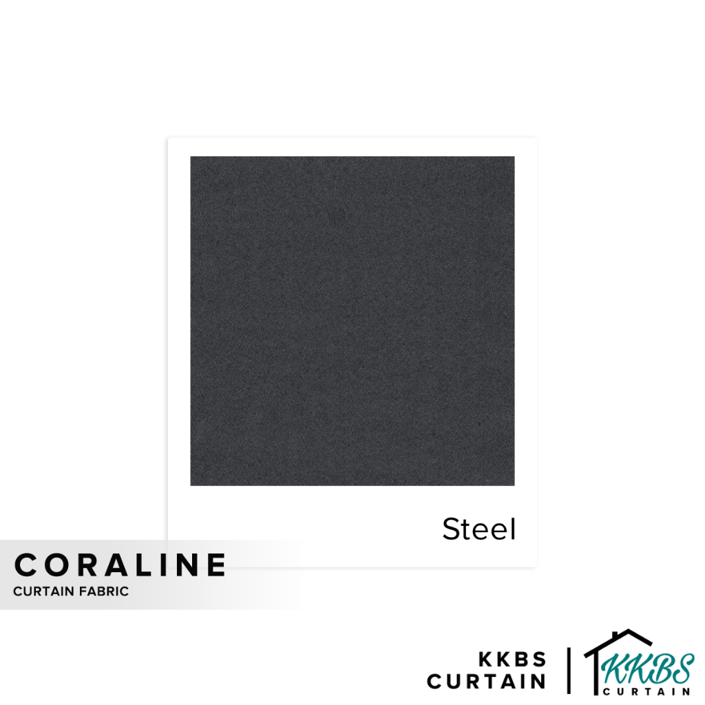 KKBS CURTAIN Coraline 126'' Kain Langsir Potong Meter (Coraline Curtain ...