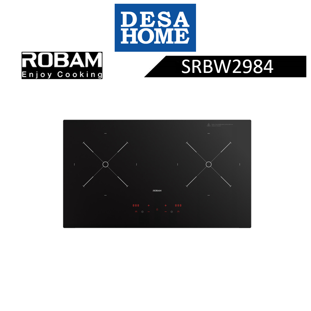 ROBAM SRB-W2984 2 COOKING ZONES INDUCTION HOB | Shopee Malaysia