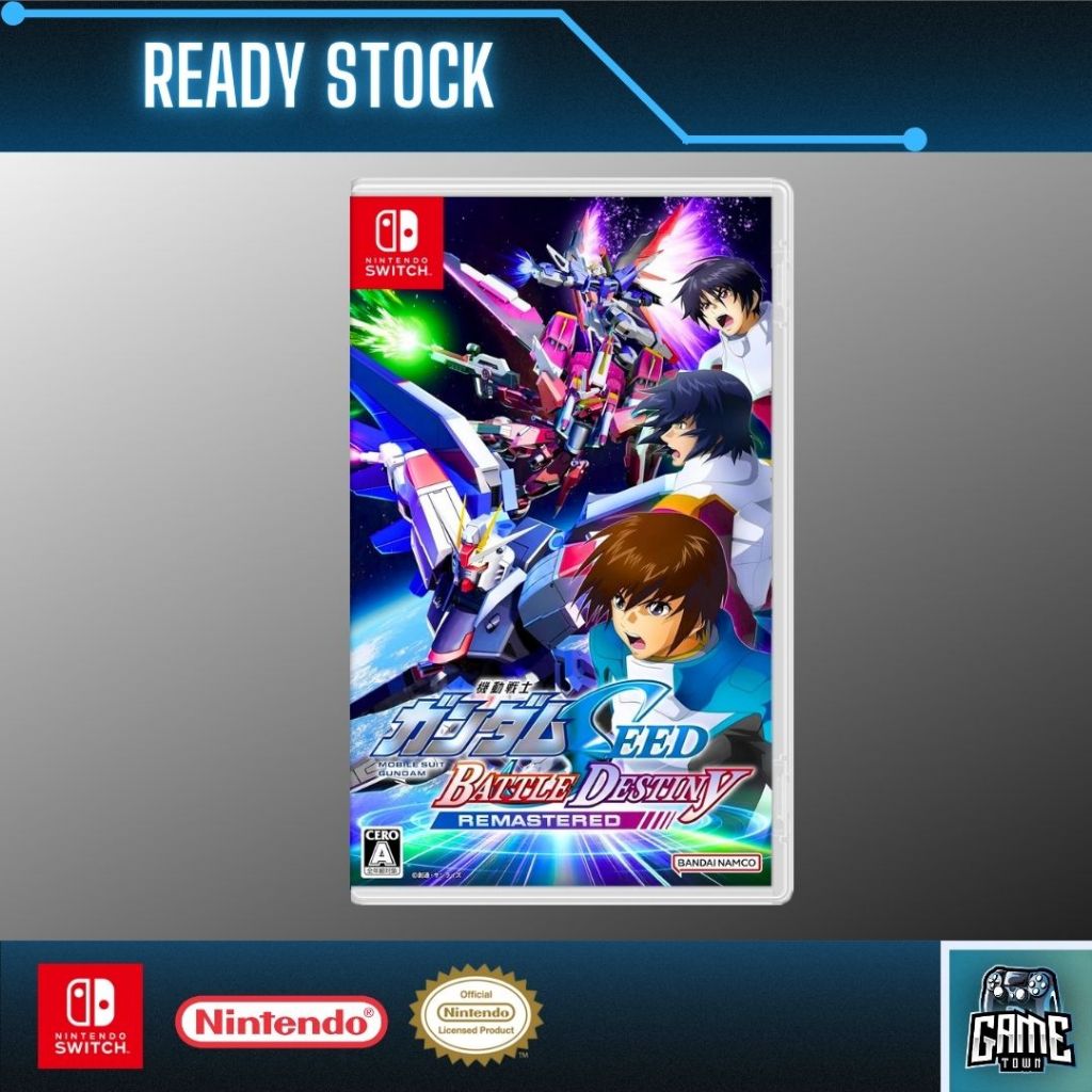 Nintendo Switch Mobile Suit Gundam Seed Battle Destiny Remastered ...