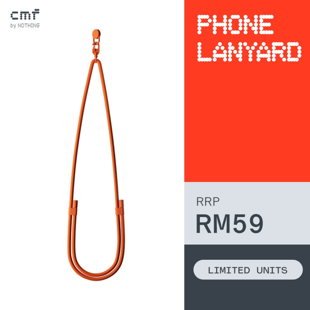 [Exclusive] CMF Phone Lanyard | Adjustable length | Shopee Malaysia