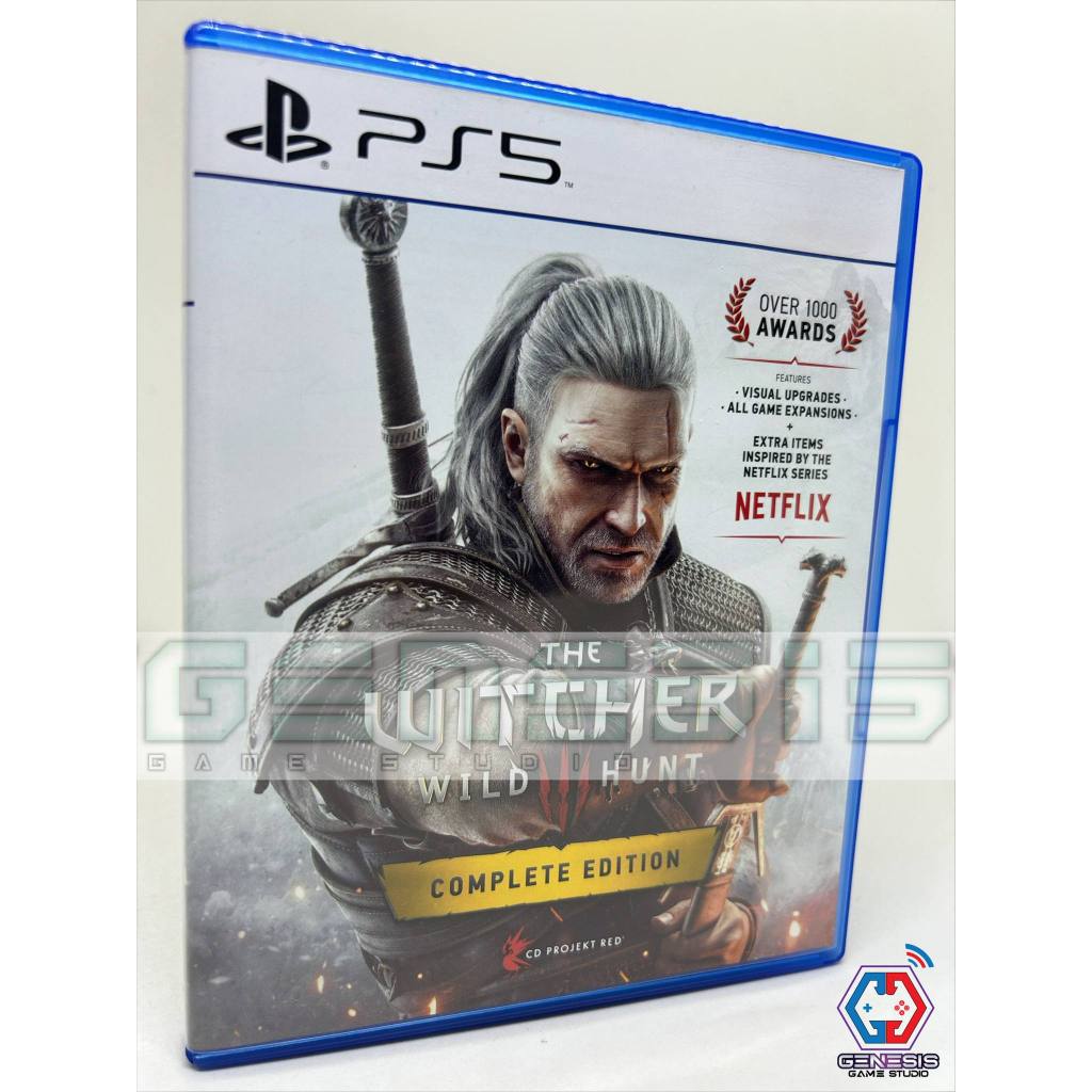 [USED R3/中文/ENG] PS5 Witcher 3 Complete Edition 巫师 3 完整版 - Physical ...