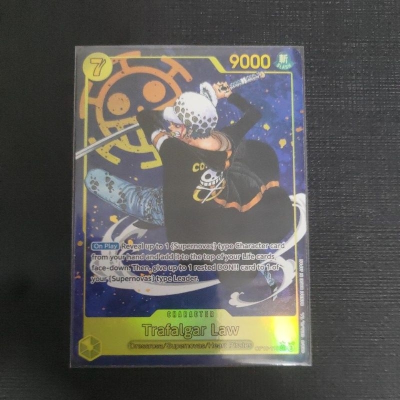 Trafalgar Law [Alternate Art] OP10-119 English One Piece Royal Blood | Shopee Malaysia