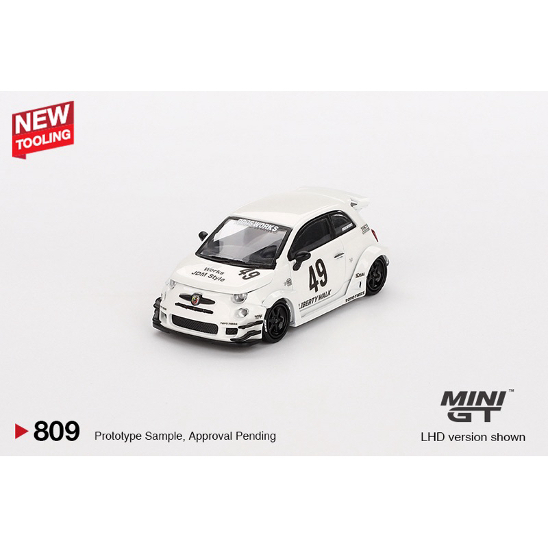 MINI GT 1:64 LB-WORKS x Abas Works Abarth 595 - Gara White | Shopee ...