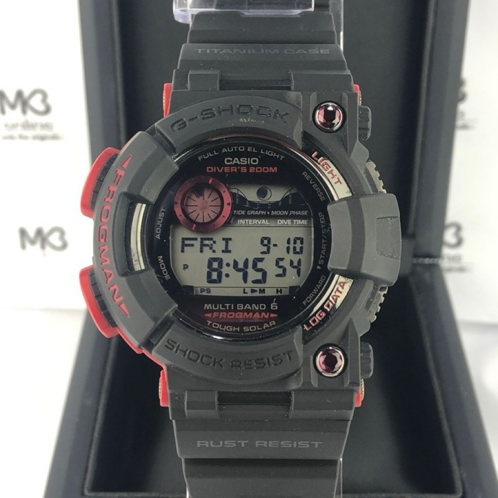 Casio G-Shock BASELWORLD 2011 Titanium Based RUBY Frogman Limited 200 ...