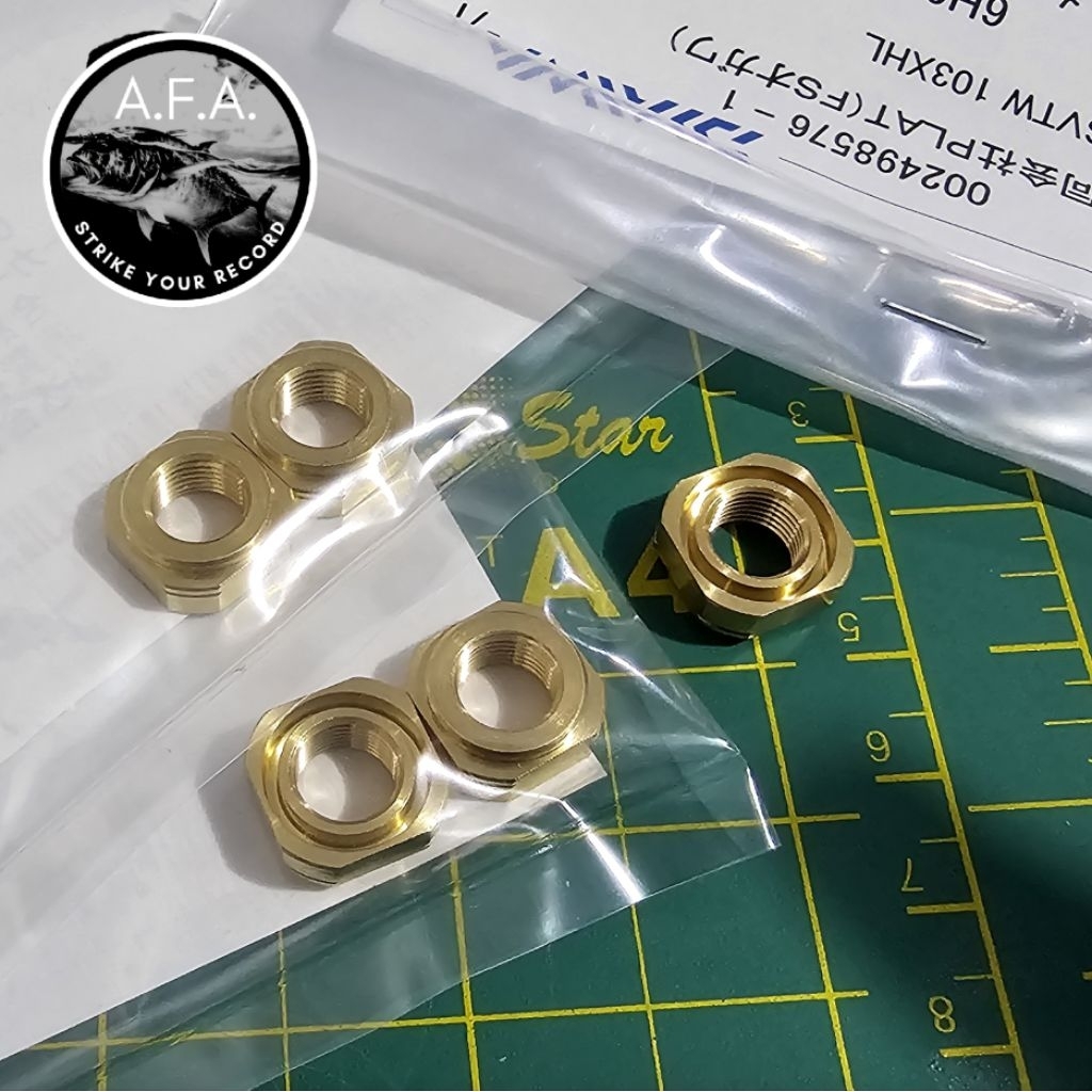 Daiwa Original Part BRASS Star Drag Nut (Left Hand) | Shopee Malaysia