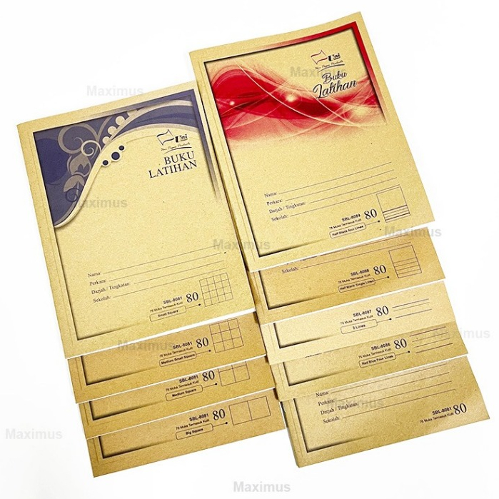 Uni Paper F5 Buku Latihan Sekolah School Exercise Book 80 pages ...