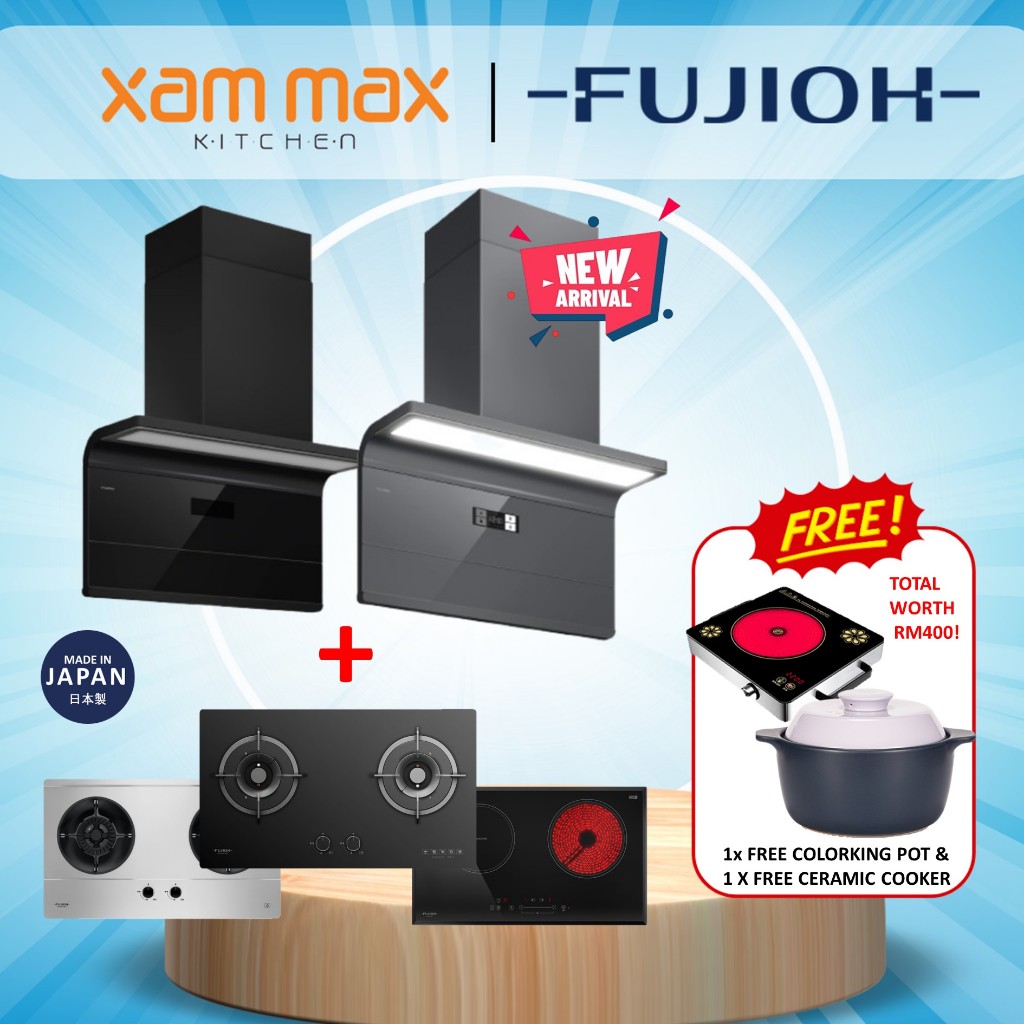 [PM US FOR MORE SURPRISE!!] Fujioh LW2490 L-shaped Cooker Aeroslim Hood ...