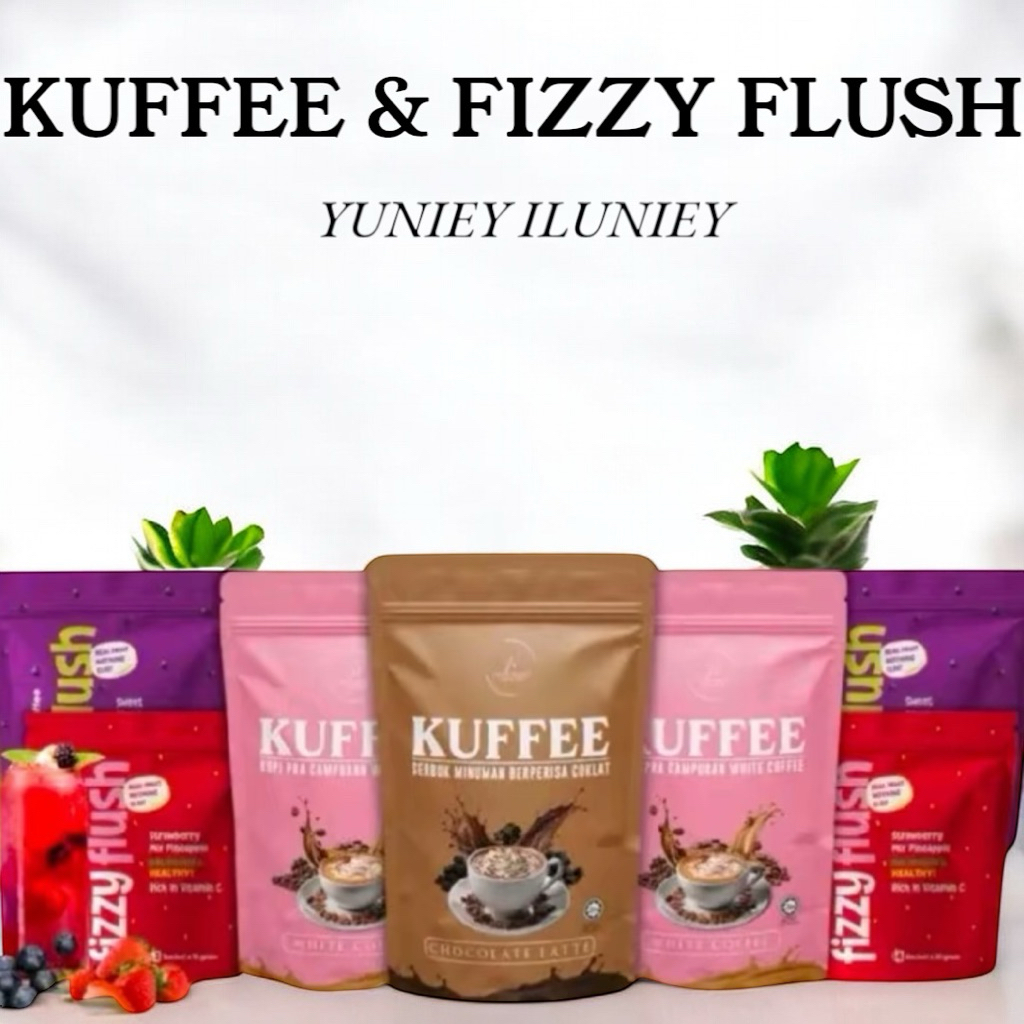 🔥HOT ITEM🔥MINUMAN KURUS KUFFEE & FIZZY FLUSH BY YUNIEY ILUNIEY | Shopee ...