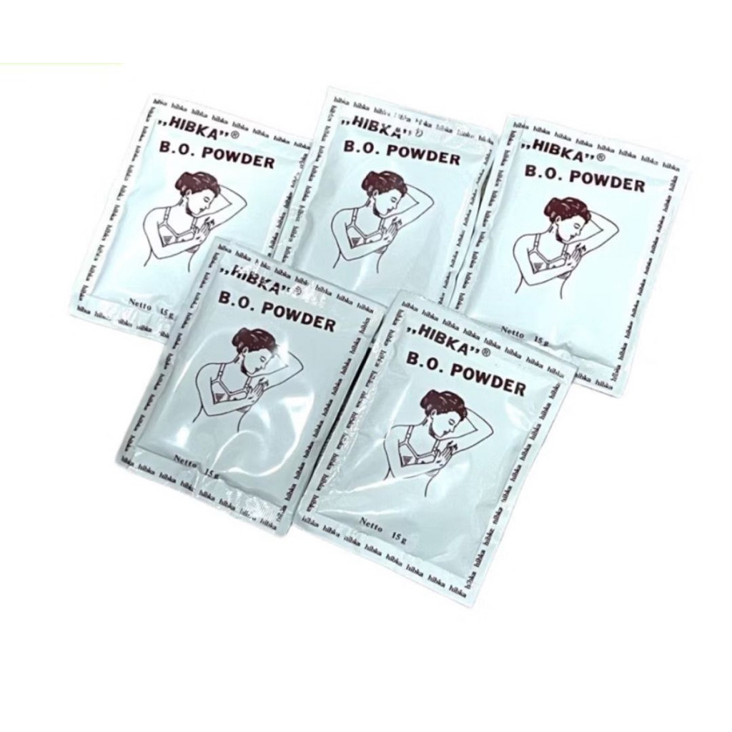 Bedak hibka bedak ketiak 1 sachet | Shopee Malaysia