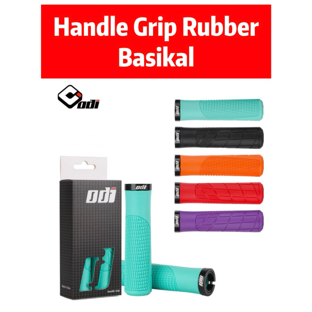 🔥[ReadyStock] Grip Basikal MTB ODI | Getah Lembut & Anti-Selip ...