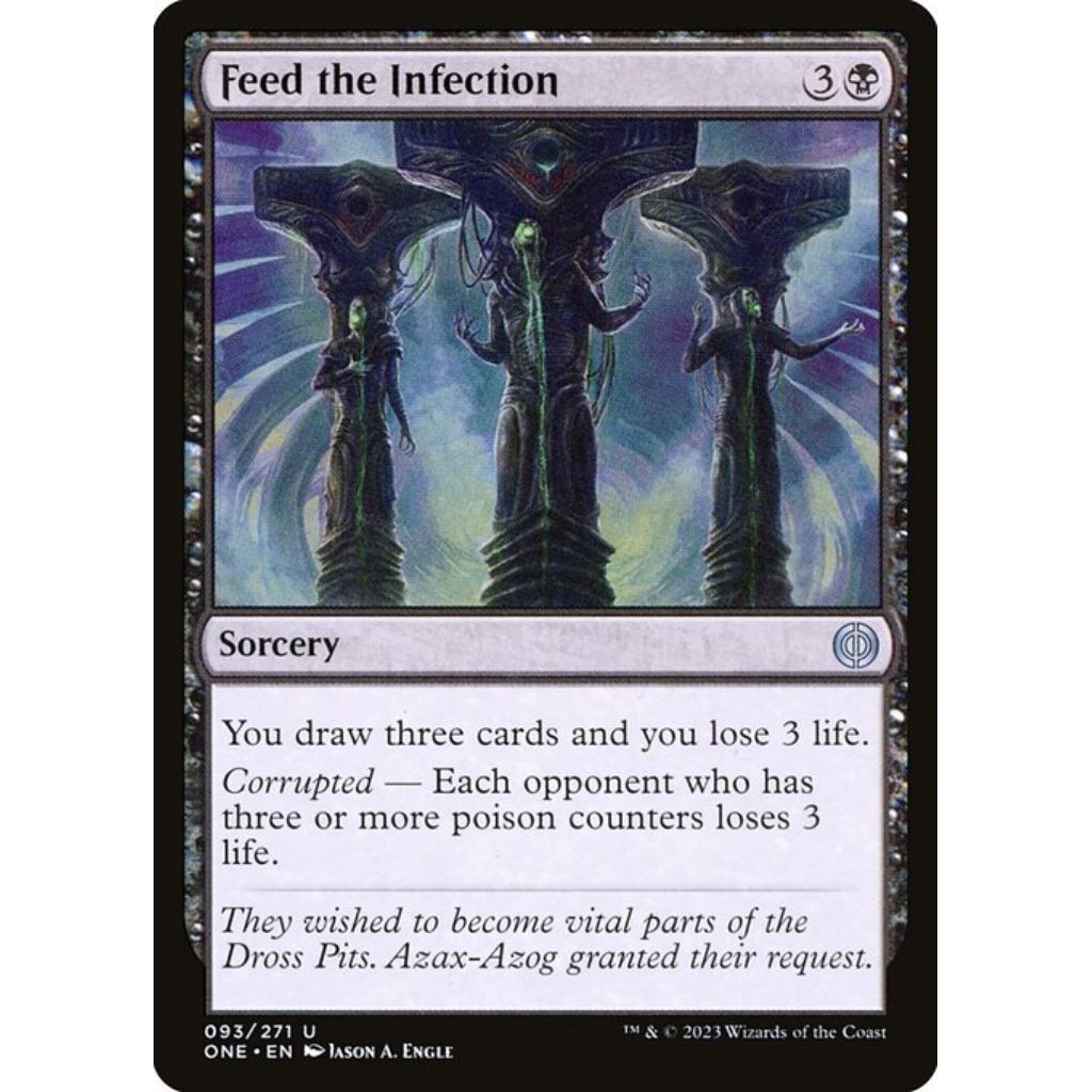 Magic the Gathering - Feed the Infection (ONE ) | Shopee Malaysia