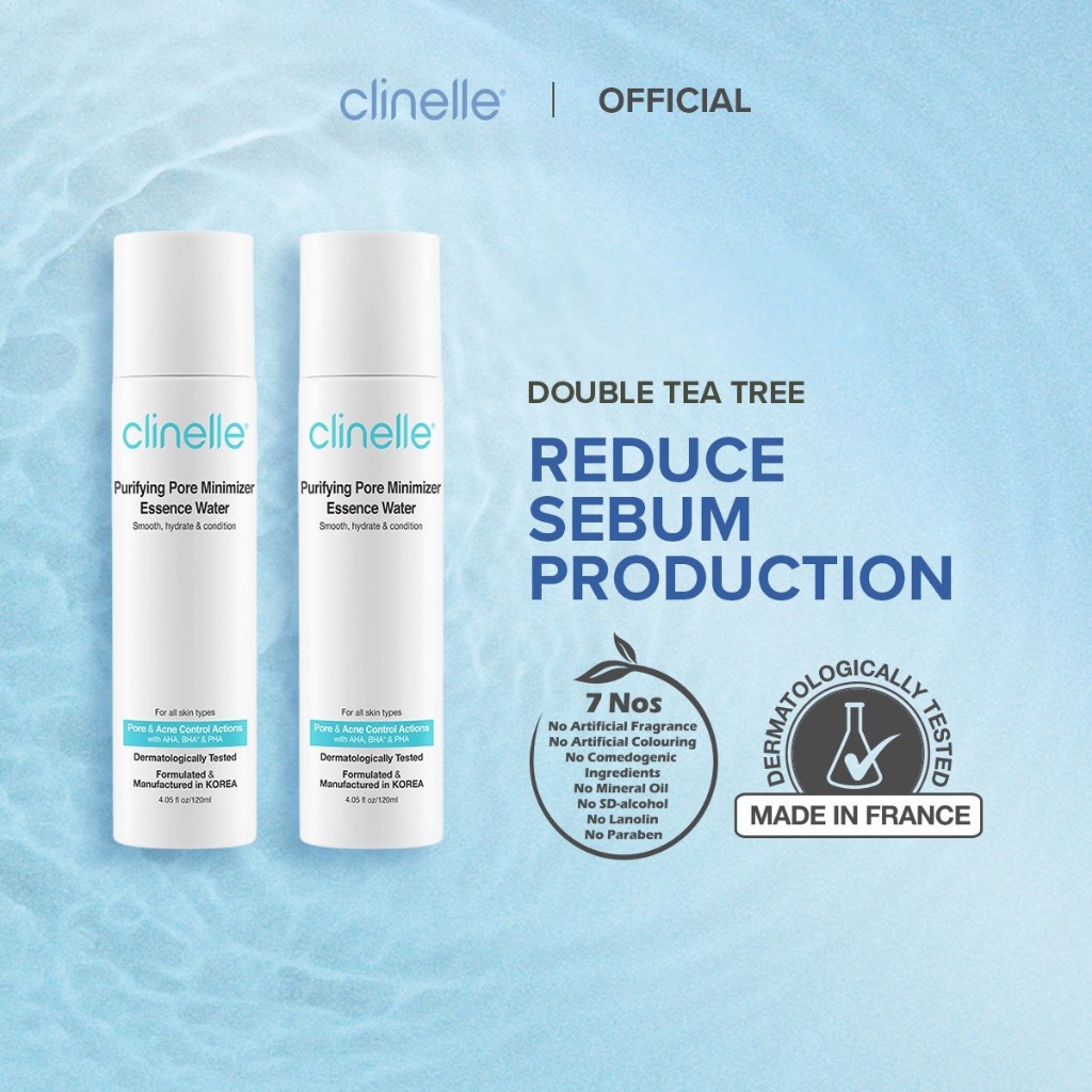 Clinelle Purifying Pore Minimizer Essence Water 120ml -AHA,BHA & PHA ...